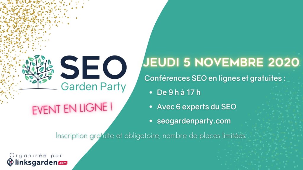 SEO GARDEN Party : améliorez la visibilité de votre E-commerce