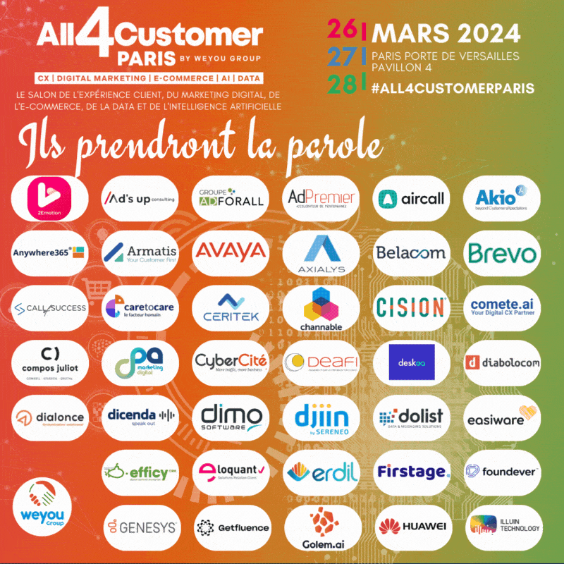 All4Customer Paris 2024 : le salon du marketing digital