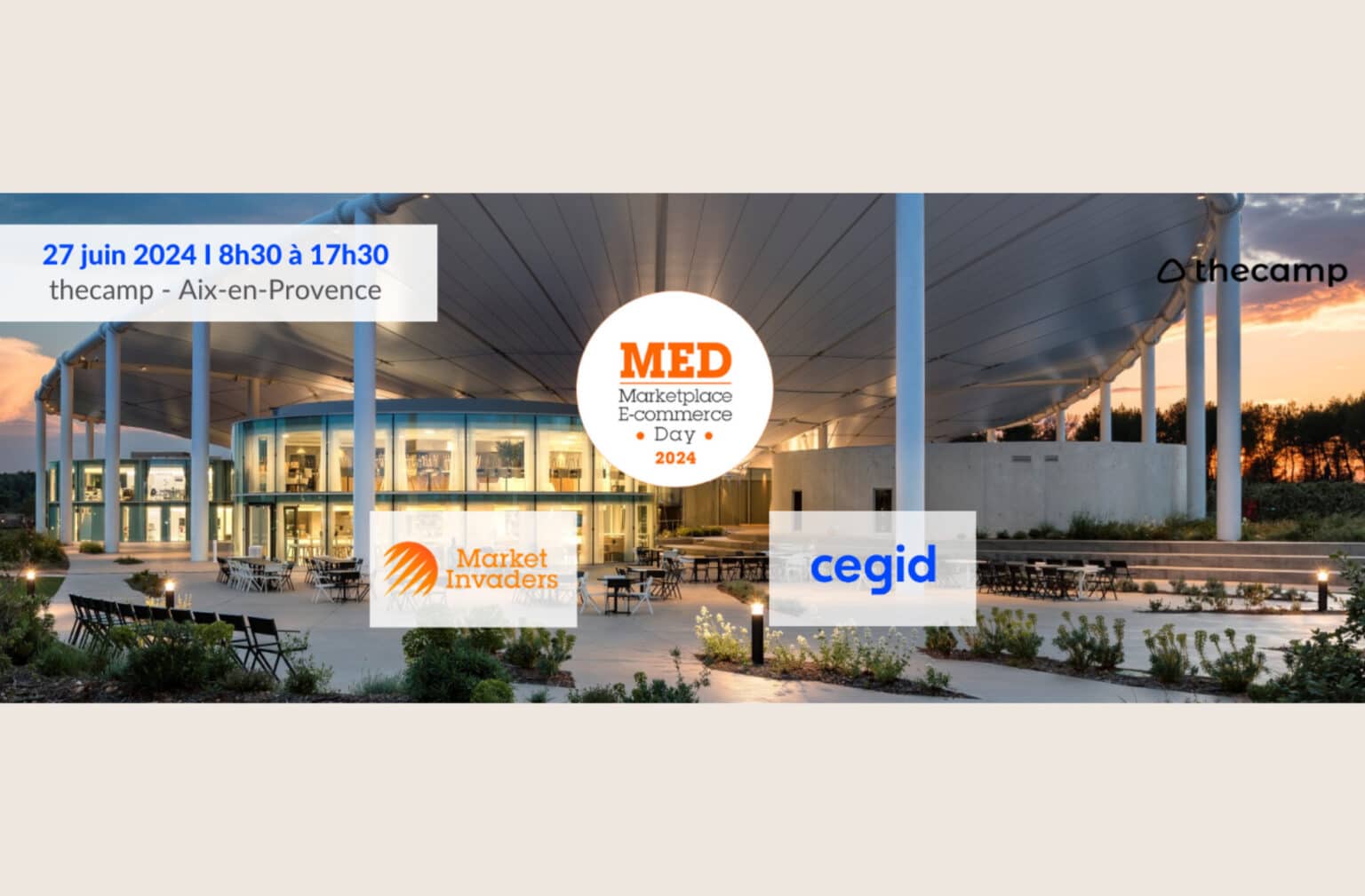 Cegid confirme sa participation au MED 2024